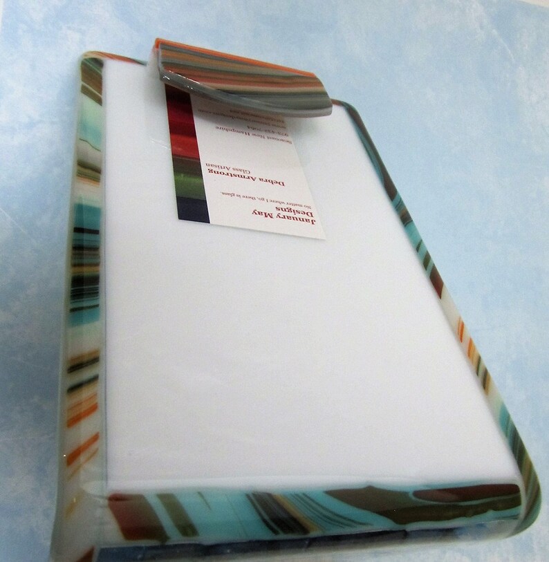 Sunset Tree Fused Glass Memo Board - Etsy