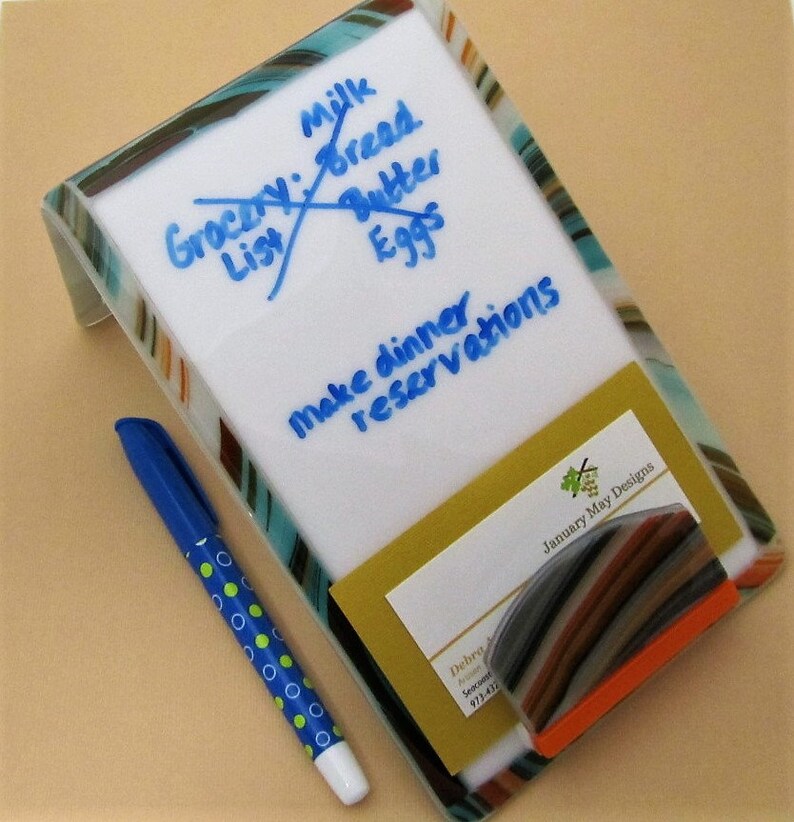 Sunset Tree Fused Glass Memo Board - Etsy