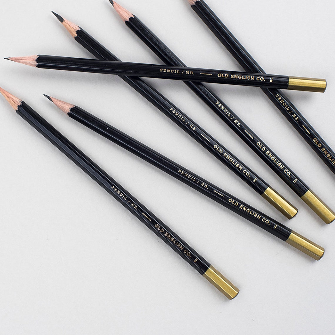 Black and Gold Pencil Set Black and Gold Pencils HB Pencil - Etsy