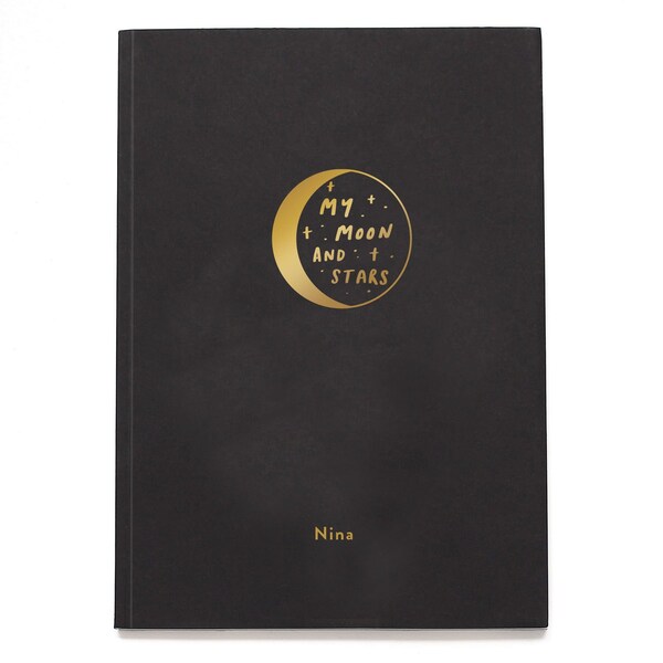 Moon Notebook - Etsy UK