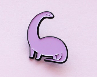 Green Dino Enamel Pin Kawaii Cute Dinosaur Pastel - Etsy