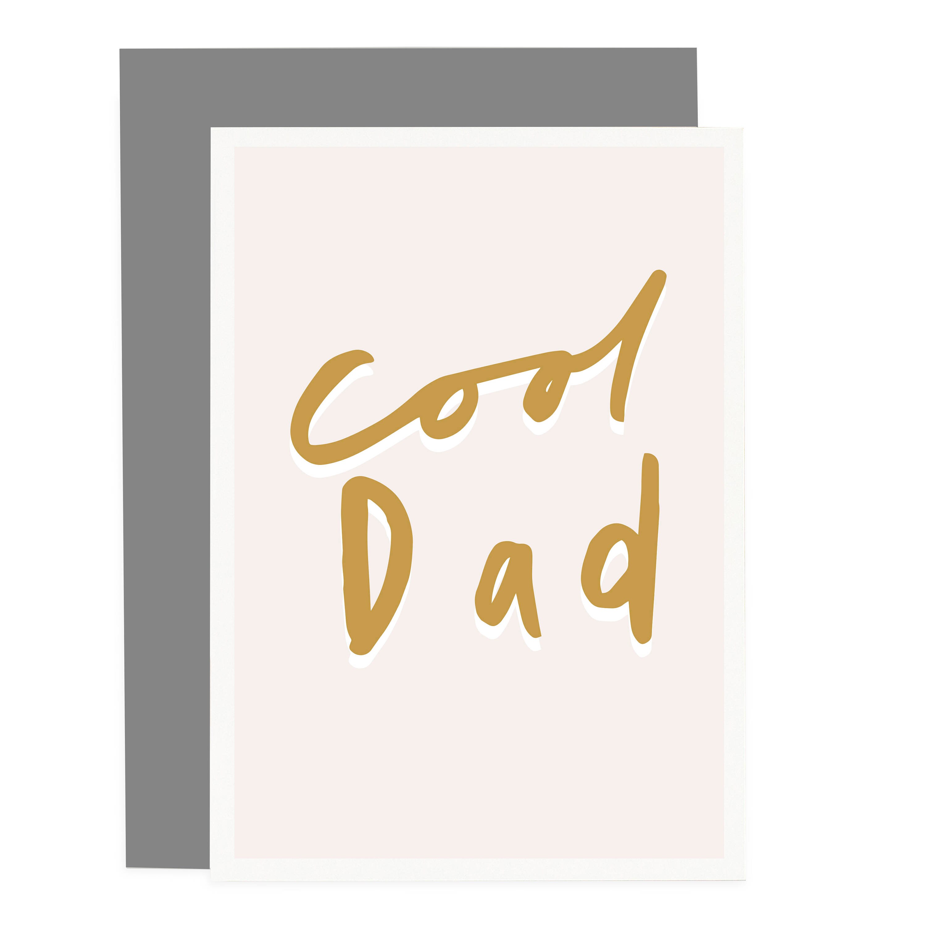 Cool Dad Card Father's Day Card Dad Card Gold Foil Card CC279 - Etsy