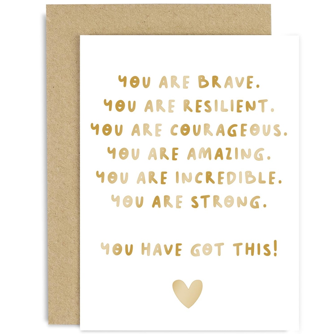 You Have Got This Card - Friendship Card - Good Luck Card - You Are ...