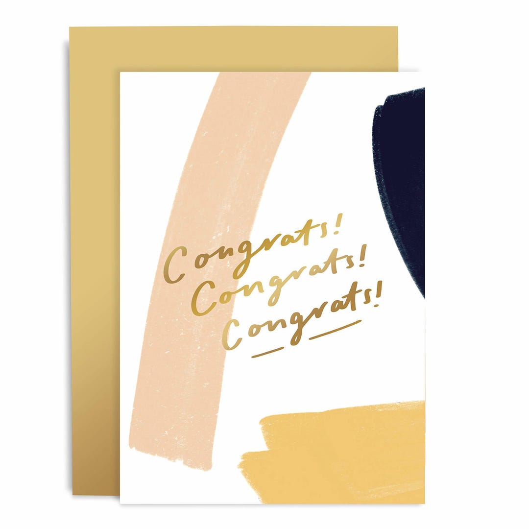 Celebration Card | Congratulations, Congrats, Well Done for Exam, A ...
