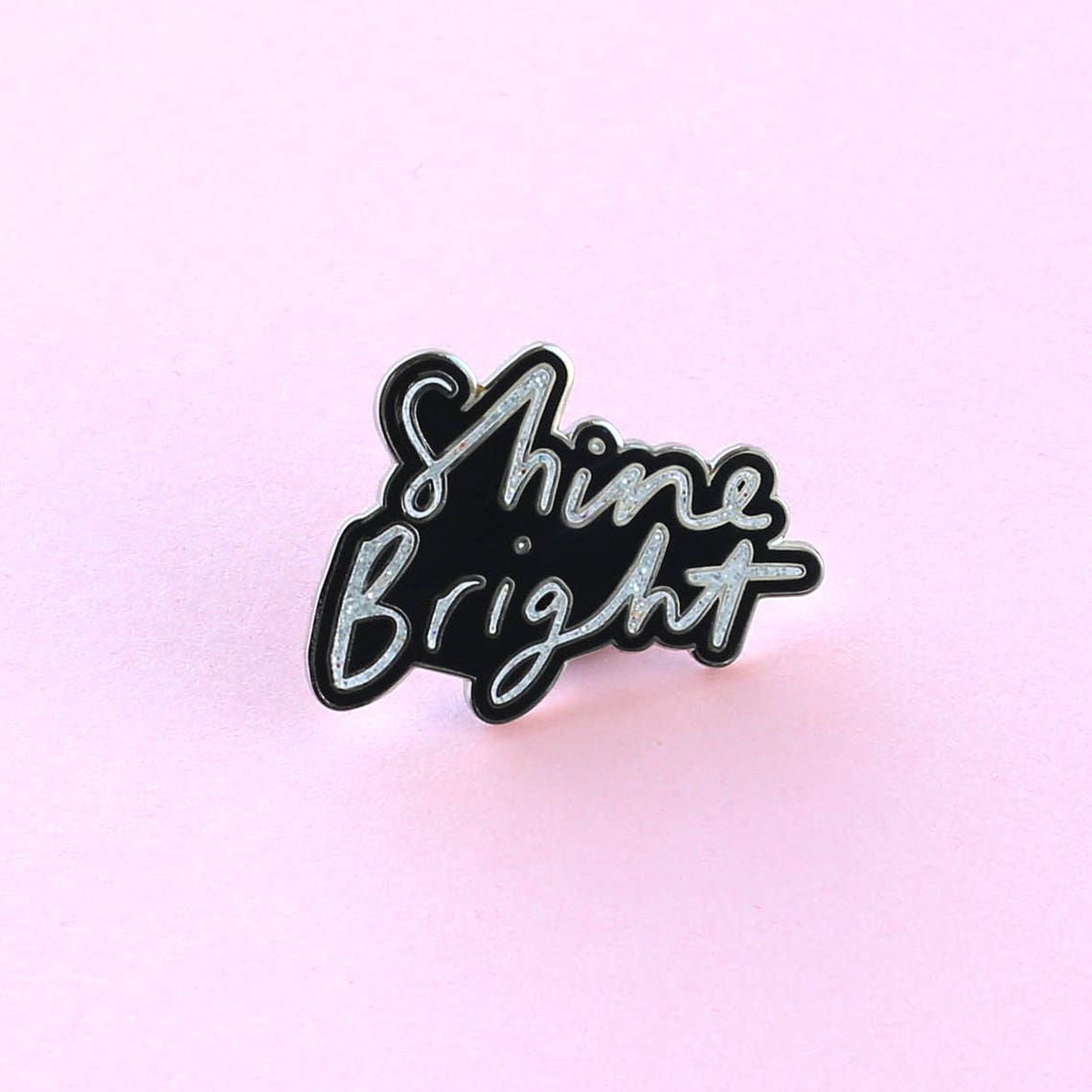 Shine Bright Enamel Pin Sparkle Enamel Pin Enamel Lapel - Etsy