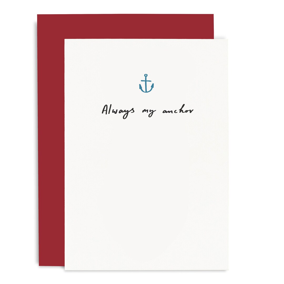 Always My Anchor Greeting Card - Little Notes Collection - Anchor Card ...