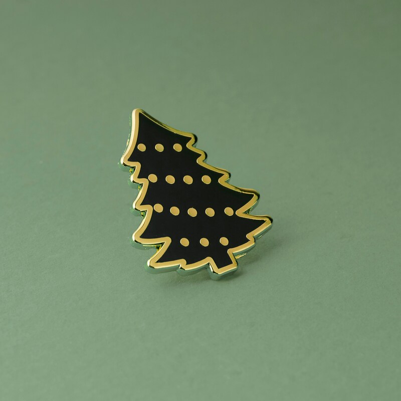 Christmas Tree Pin - Etsy