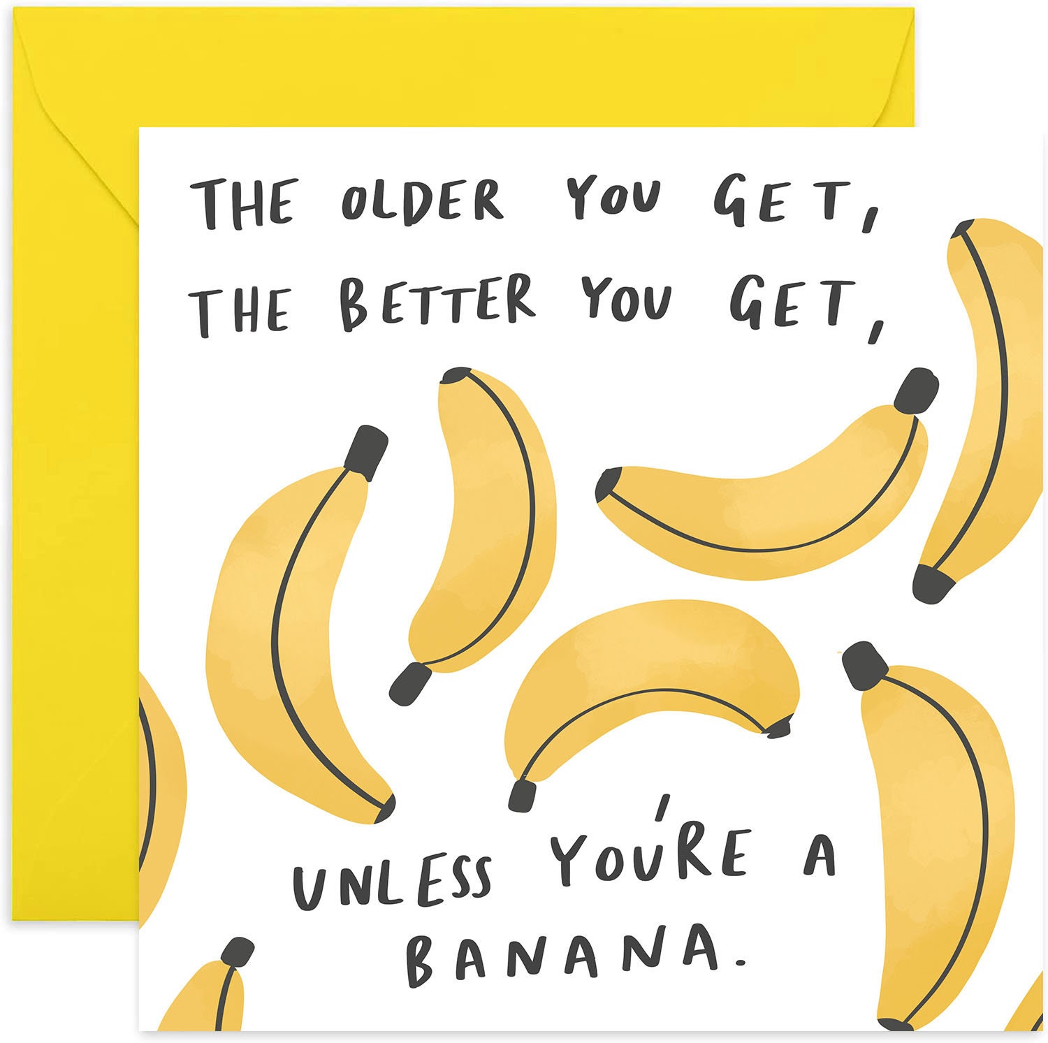 Banana Birthday Card