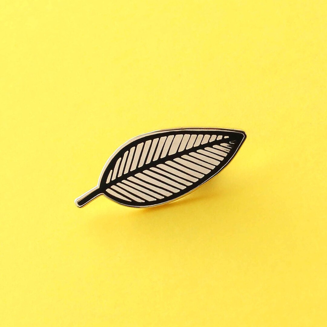 Plant Leaf Enamel Pin Gold Enamel Pin Enamel Lapel Pin Fun Enamel Pin ...