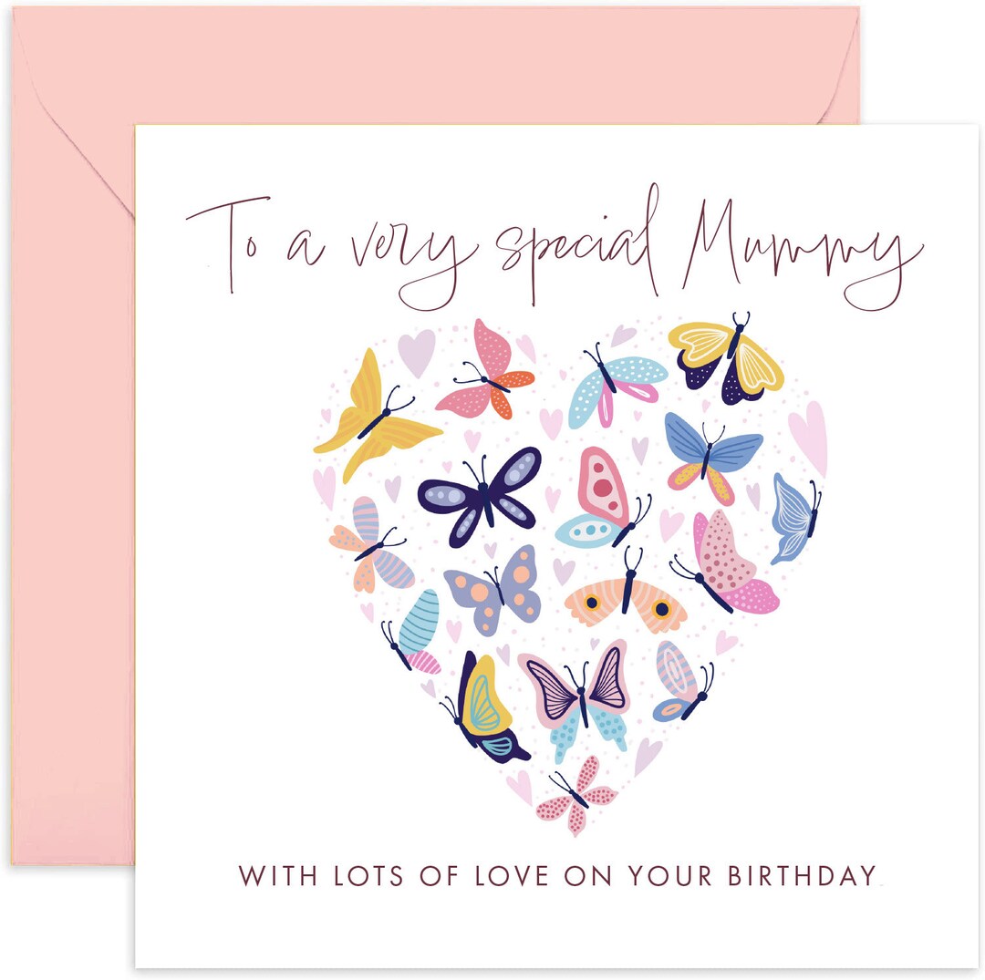 Special Mummy Birthday Card - Mummy Birthday Card - Cute Birthday Card ...