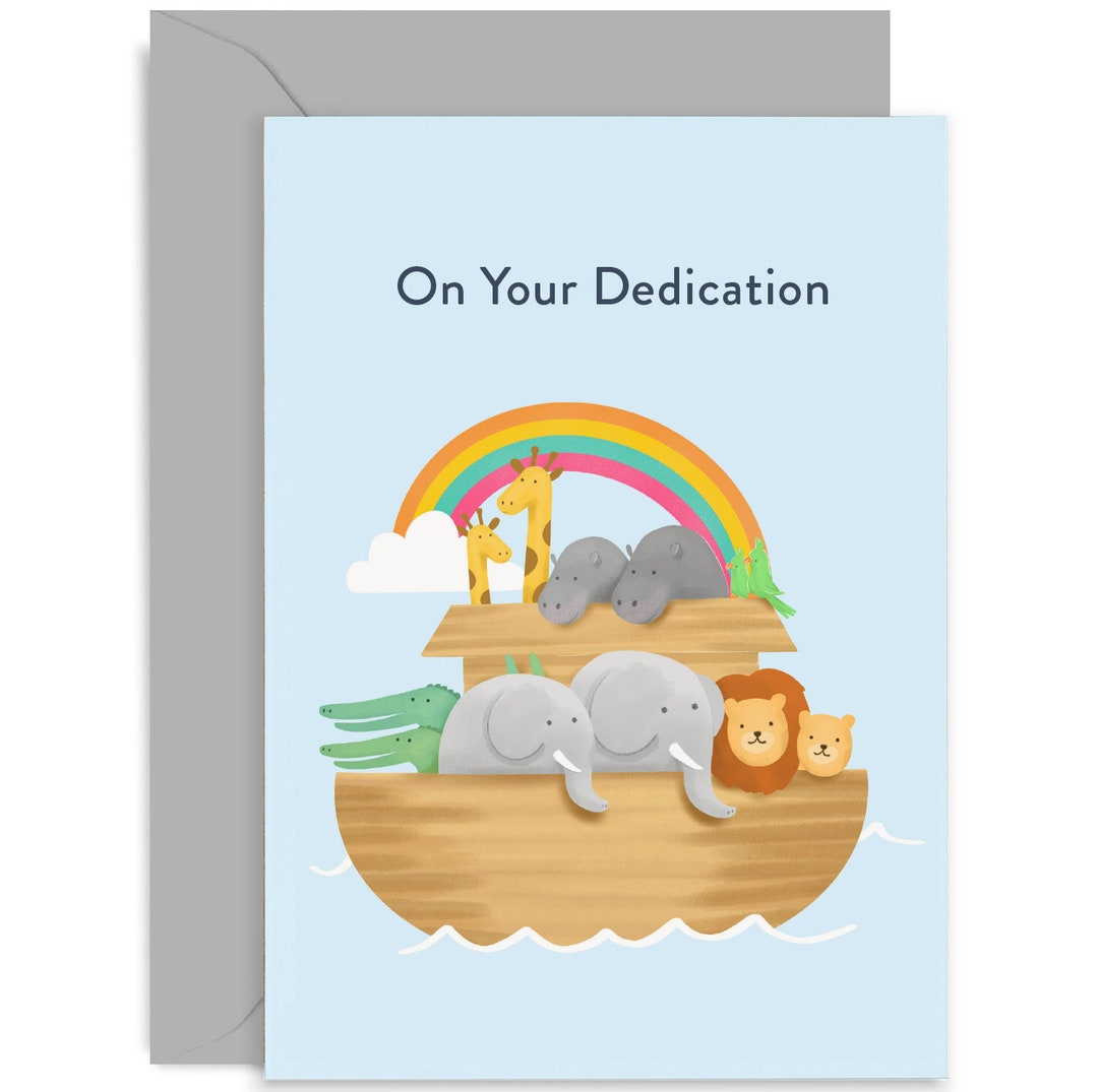 On Your Dedication Card - Dedication Card - Religious Card - Faith Card ...