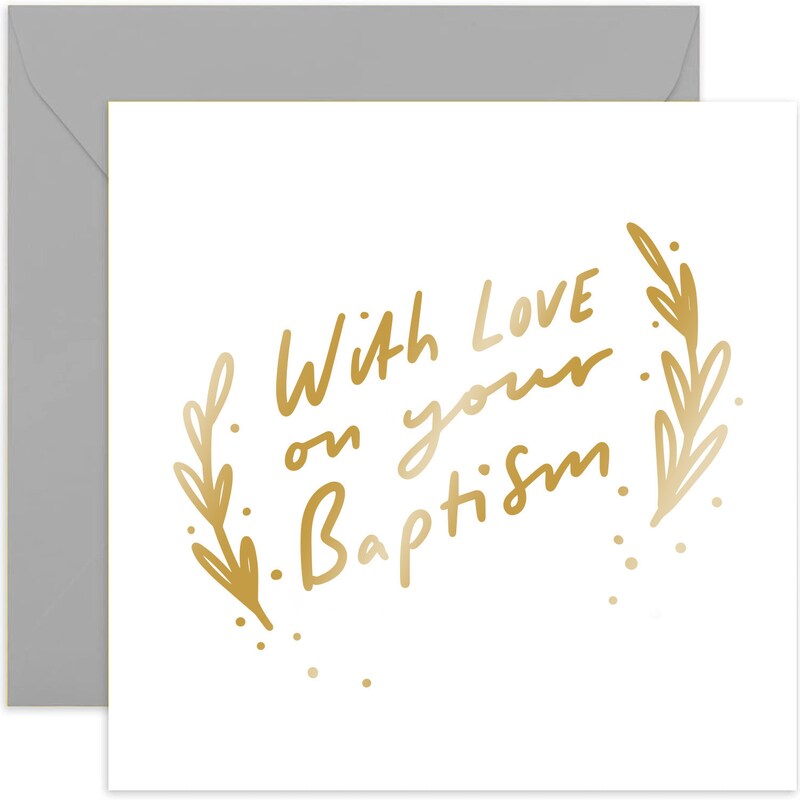Adult Baptism Card - Etsy