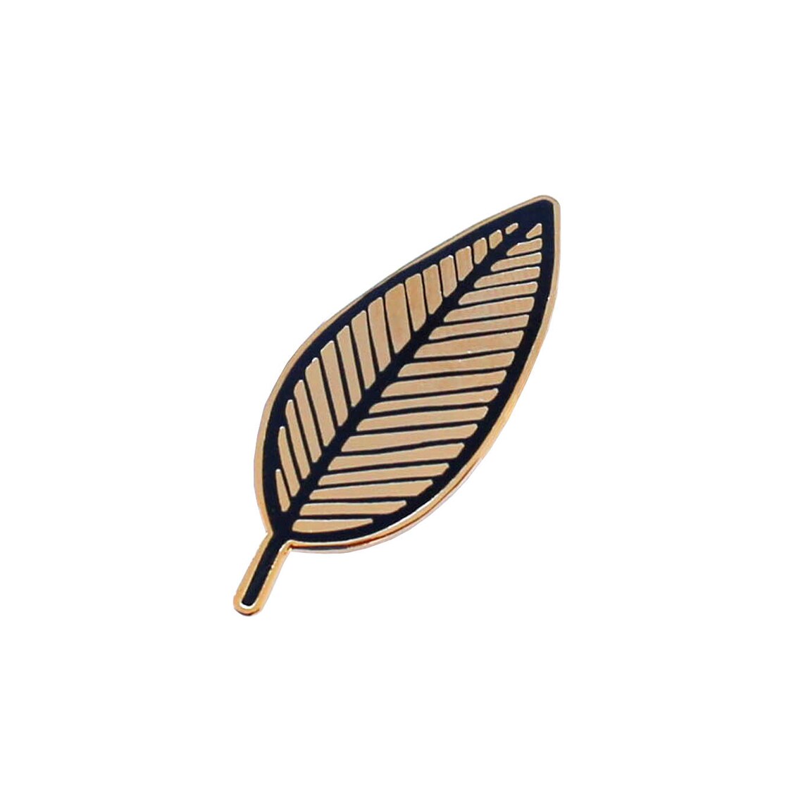 Plant Leaf Enamel Pin Gold Enamel Pin Enamel Lapel Pin | Etsy