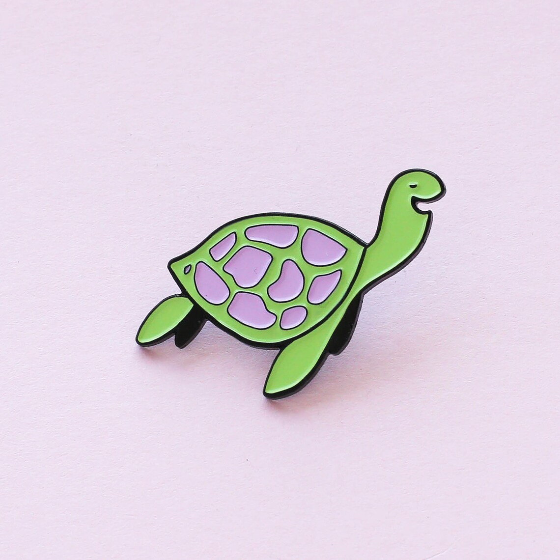 Turtle Enamel Pin Animal Enamel Pin Enamel Lapel Pin Fun | Etsy