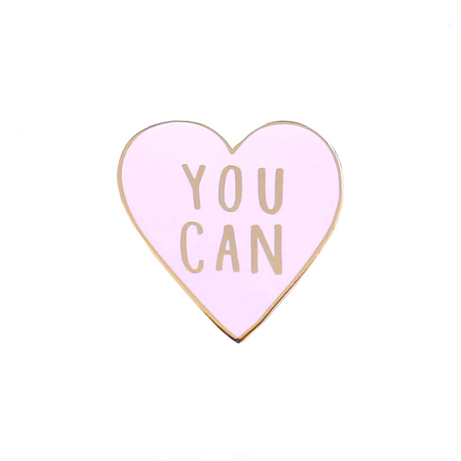 You Can Enamel Pin Motivational Enamel Pin Enamel Lapel - Etsy Canada