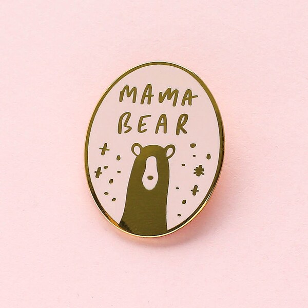 Mama Bear Pin - Etsy