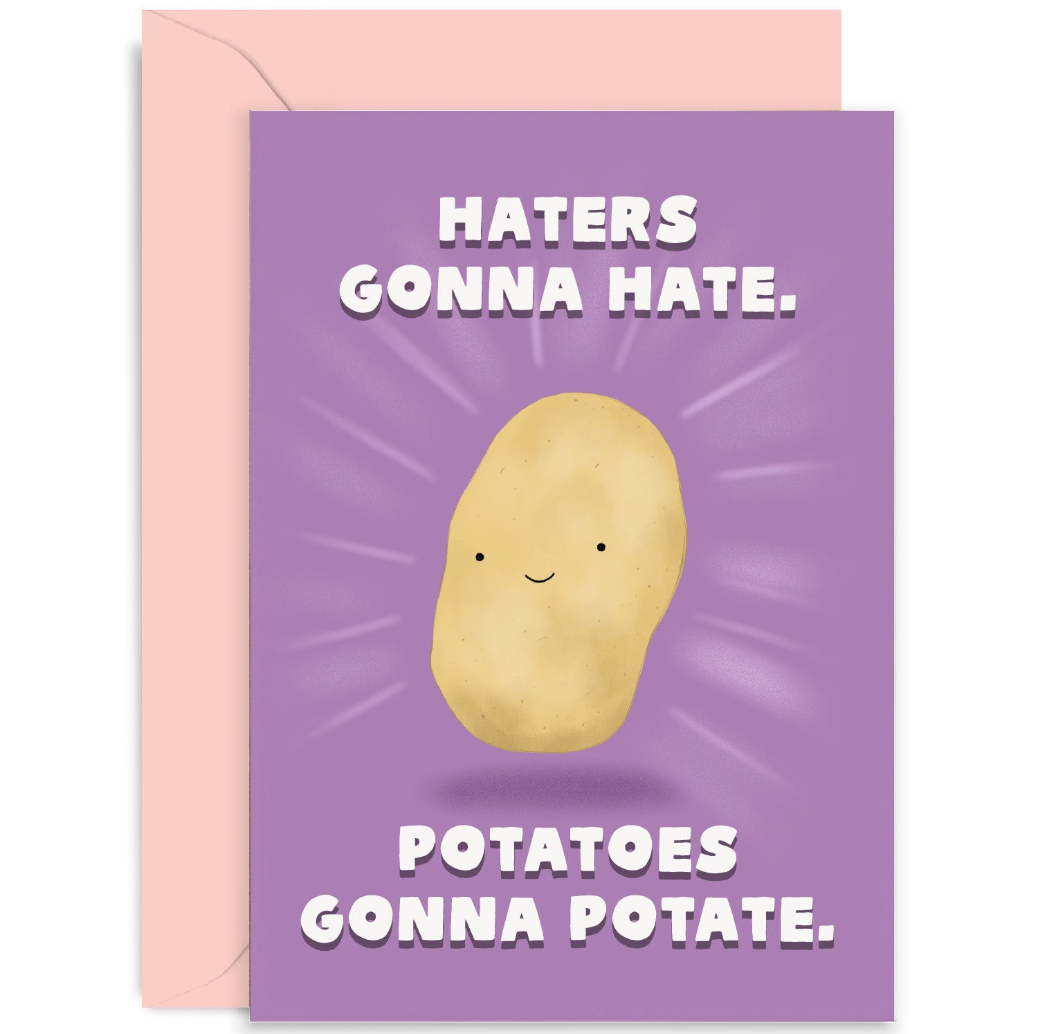 Potatoes Gonna Potate Card - Funny Card - Friendship Card - Joke Card ...