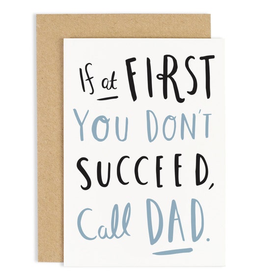 Call Dad Father's Day Card Card for Dad Dad Card - Etsy