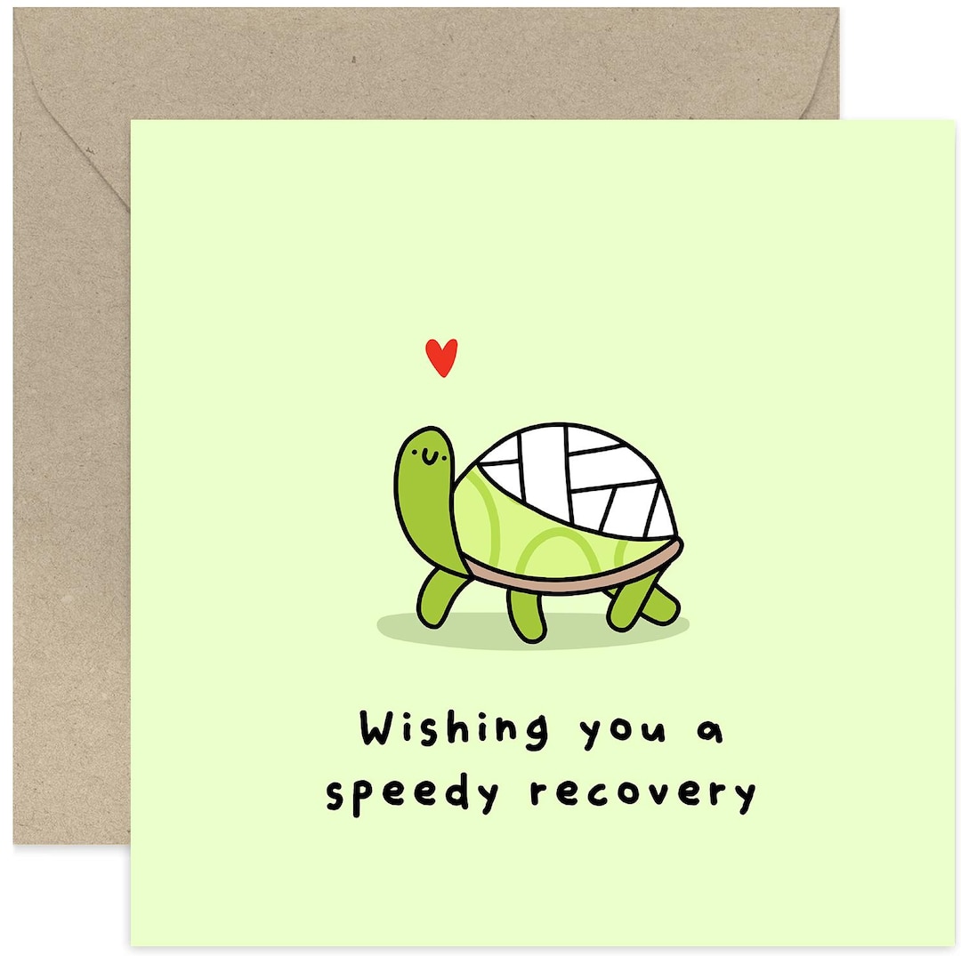 Wishing You A Speedy Recovery Card - Get Well Soon Card - Get Well ...