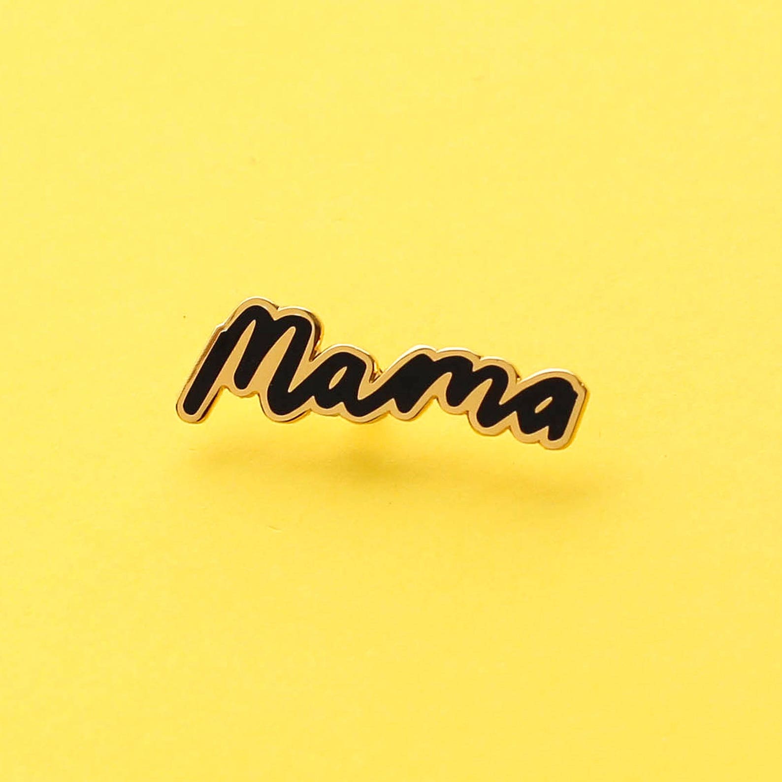 Mama Enamel Pin Mum Enamel Pin Mom Enamel Pin Mother Etsy Uk