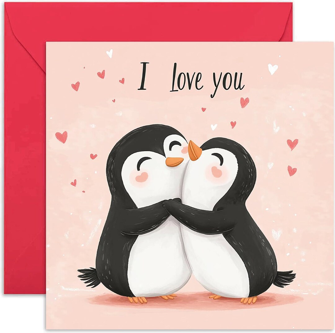 I Love You Valentine's Day Card for Boyfriend - Romantic Gift for ...