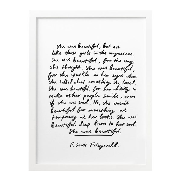 F Scott Fitzgerald - Etsy