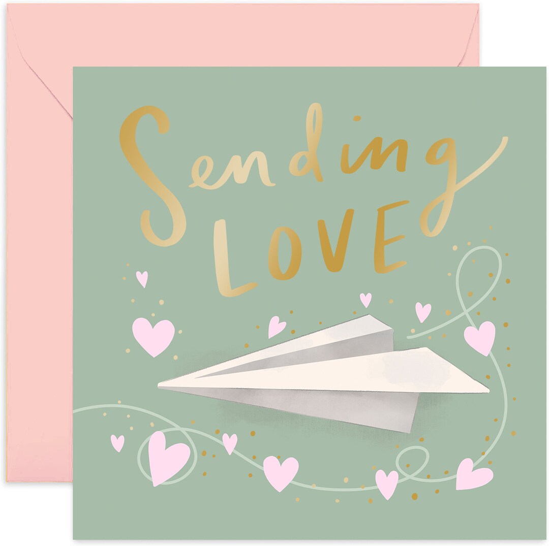 Sending Love Card - Sympathy Card - Supportive Greeting Card - Card for ...