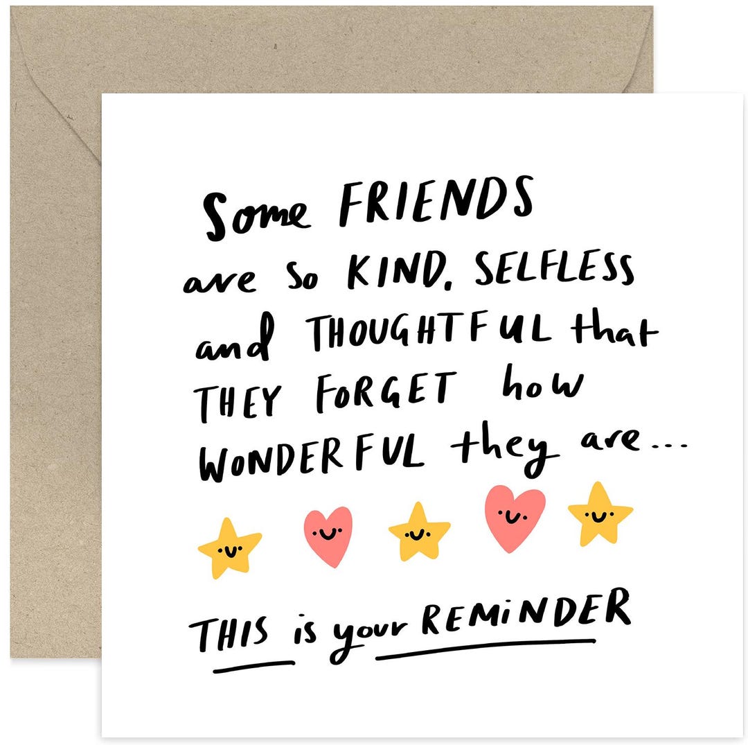 For A Wonderful Friend Card - Friendship Card - Birthday Card for Her ...