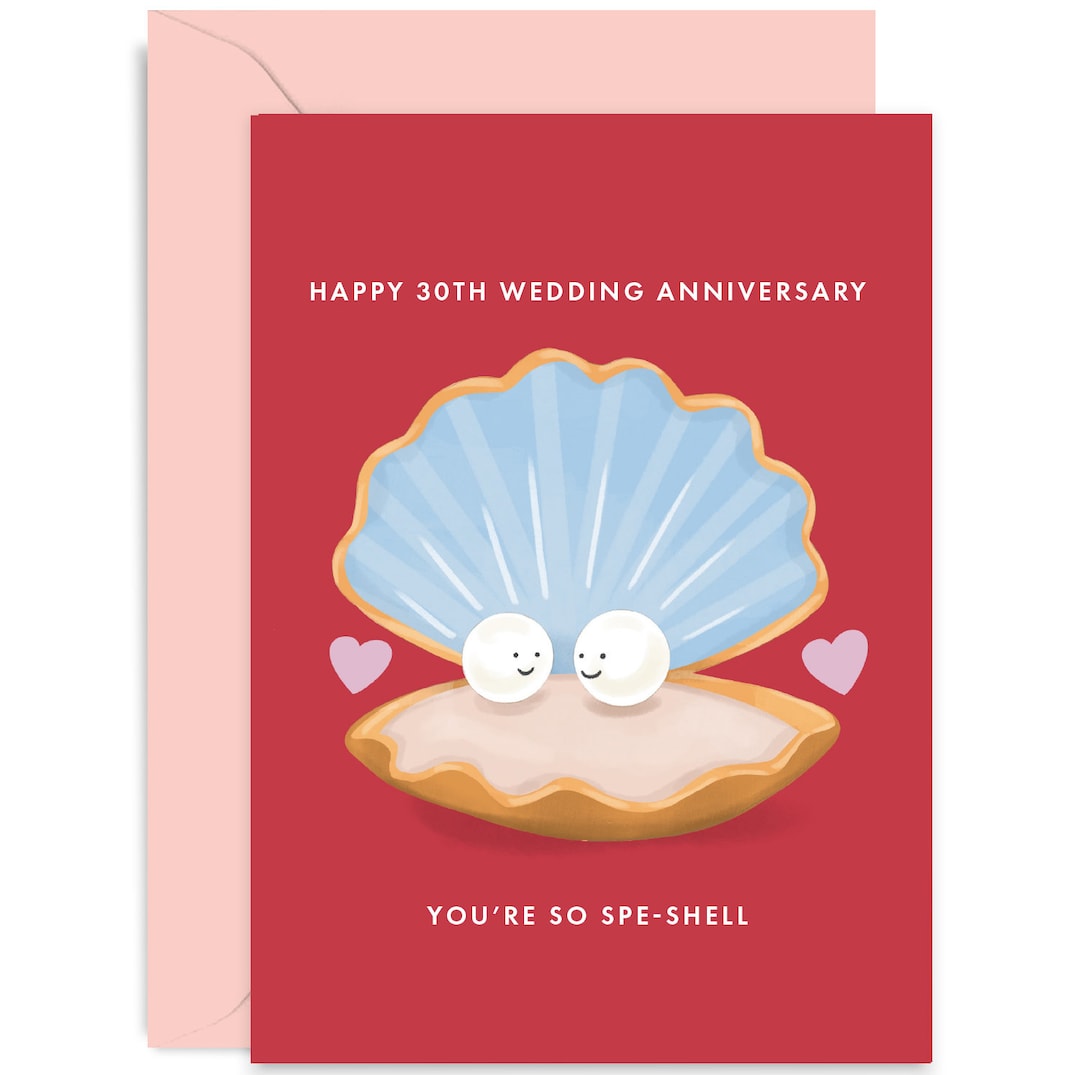 Happy 30th Wedding Anniversary Card Anniversary Card Love Etsy happy-30th-wedding-anniversary-card-anniversary-card-love-etsy