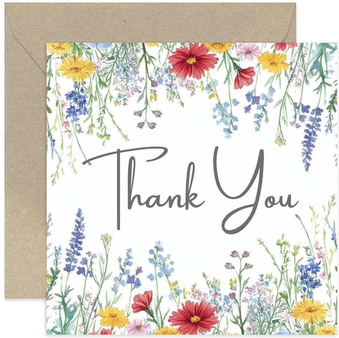 Traditional Thank You Cards for Her - Thanking You Gifts for ...