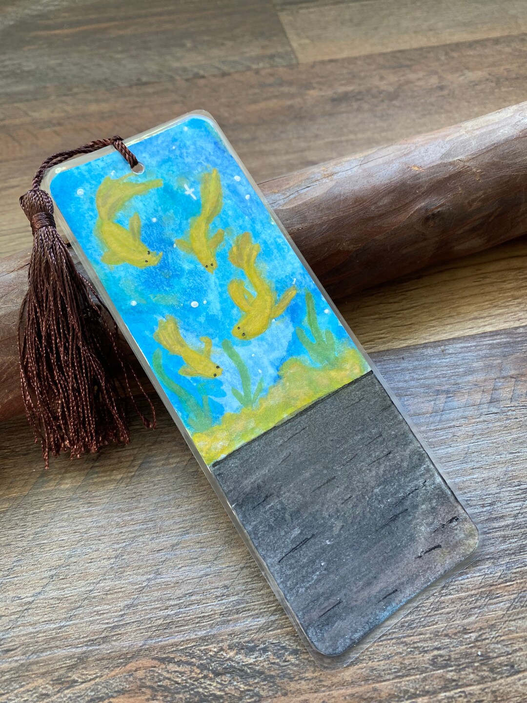 Underwater Bookmark - Etsy