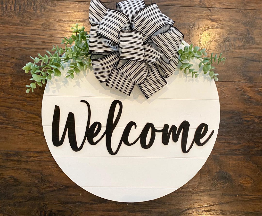 Welcome Sign - Etsy