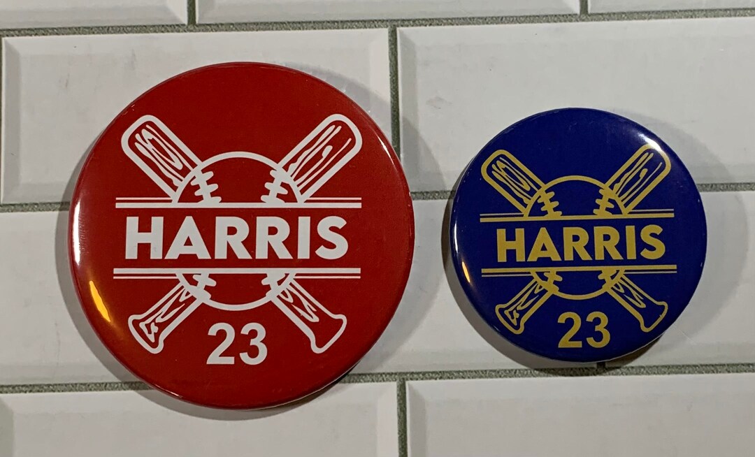 Personalized Baseball Button, Baseball Magnet, Sports Buttons, Baseball ...