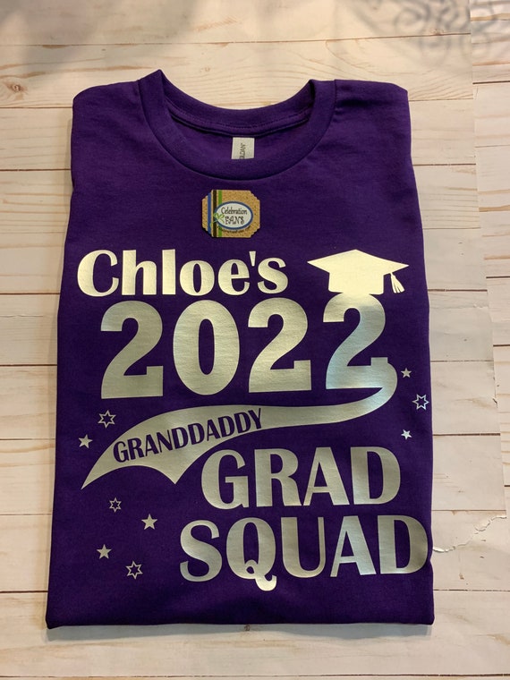 Grad Squad Graduation T-shirt Class of 2022 Shirts Senior - Etsy