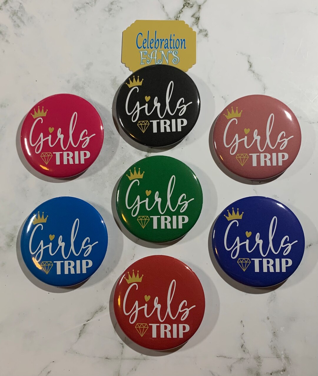 Girls Trip Buttons, Birthday Buttons, Bachelorette Party Buttons ...