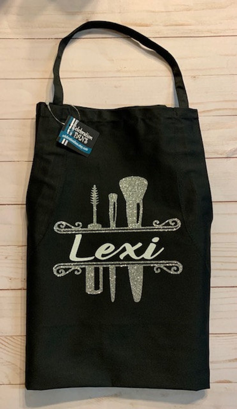 Make up Artist Apron Beauty Consultant Apron Beauty Apron | Etsy