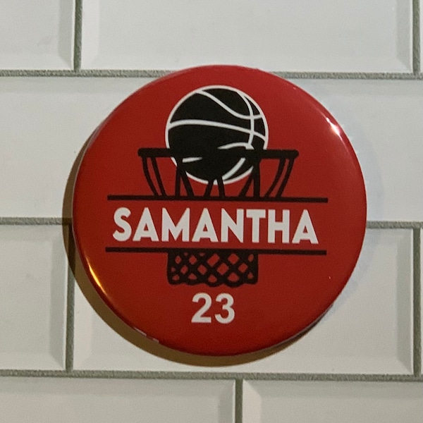 Basketball Buttons - Etsy