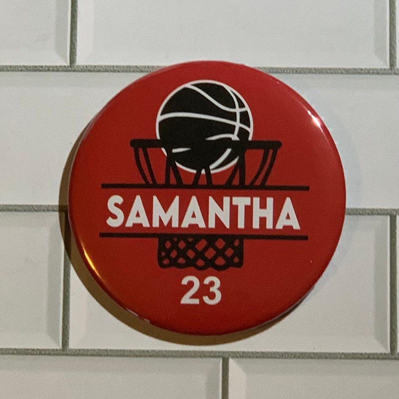 Basketball Buttons - Etsy