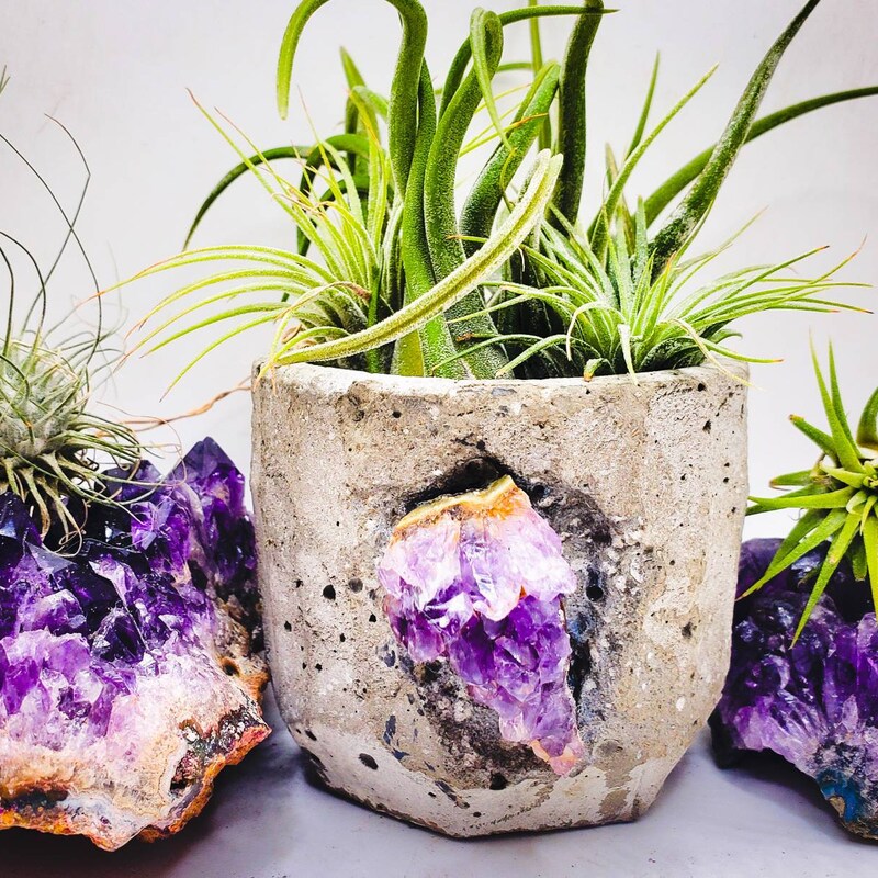 Crystal Planter - Etsy