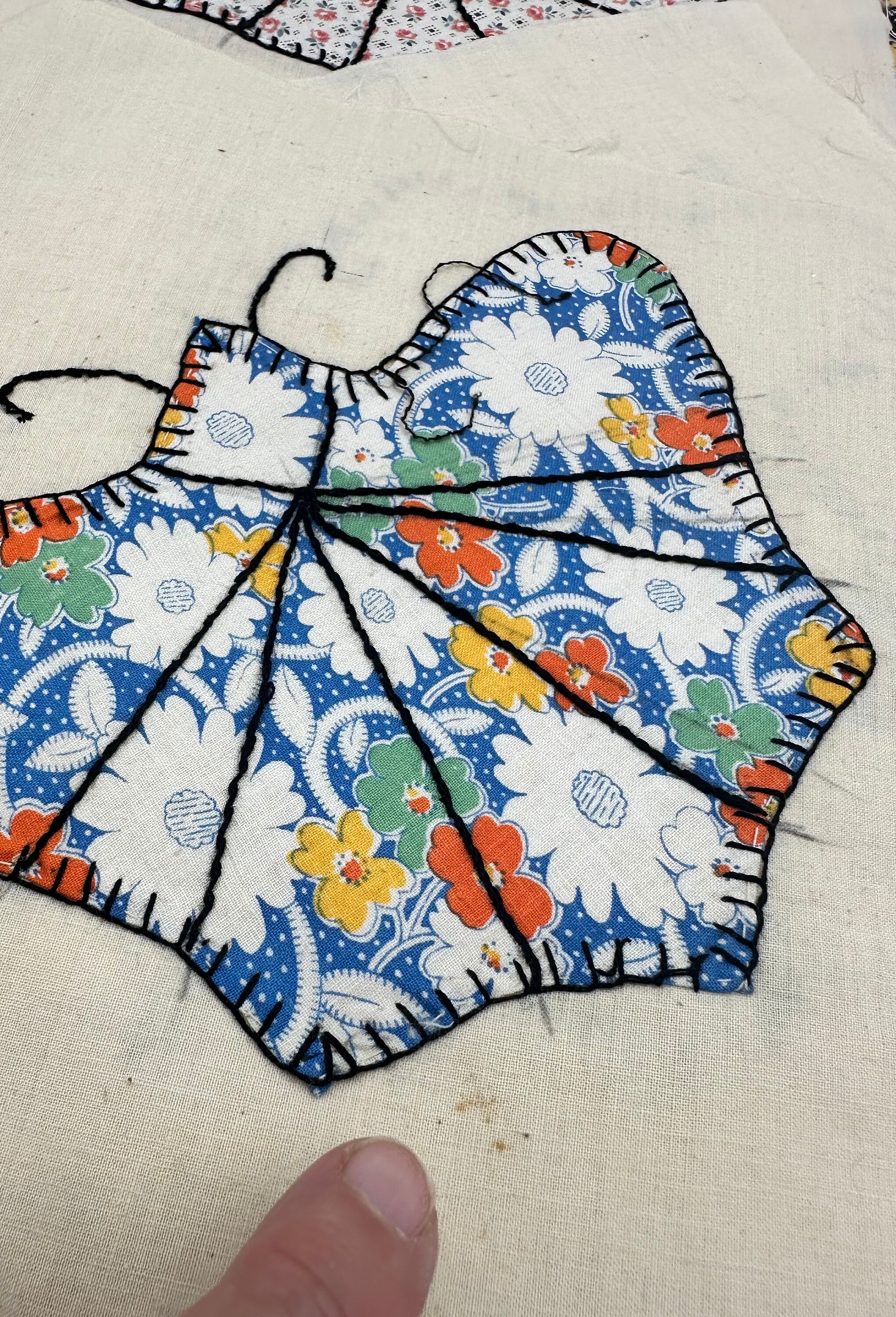 Vintage 1940s Moth Applique Quilt Squares: Cotton Prints, Lot of 35 - Etsy