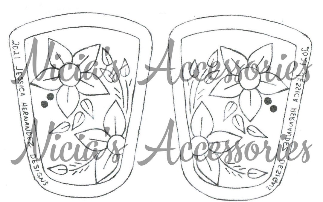 Raised Beadwork Pattern PDF - Womans Vamp 2 - Etsy