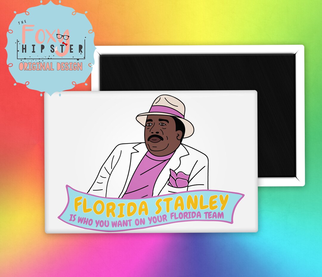 Florida Stanley the Office Refrigerator Magnet - Etsy