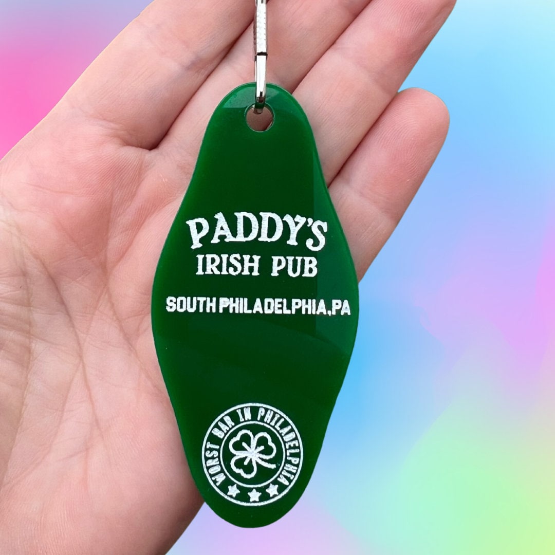 Paddy’s Pub Always Sunny Acrylic Motel Keychain - Etsy