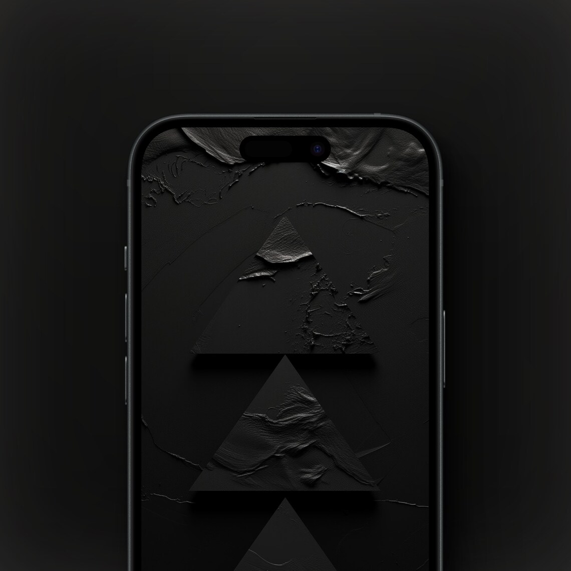 Triangles Wallpaper Pack, Anamorphic Art, Smartphone Screen Enhancer ...
