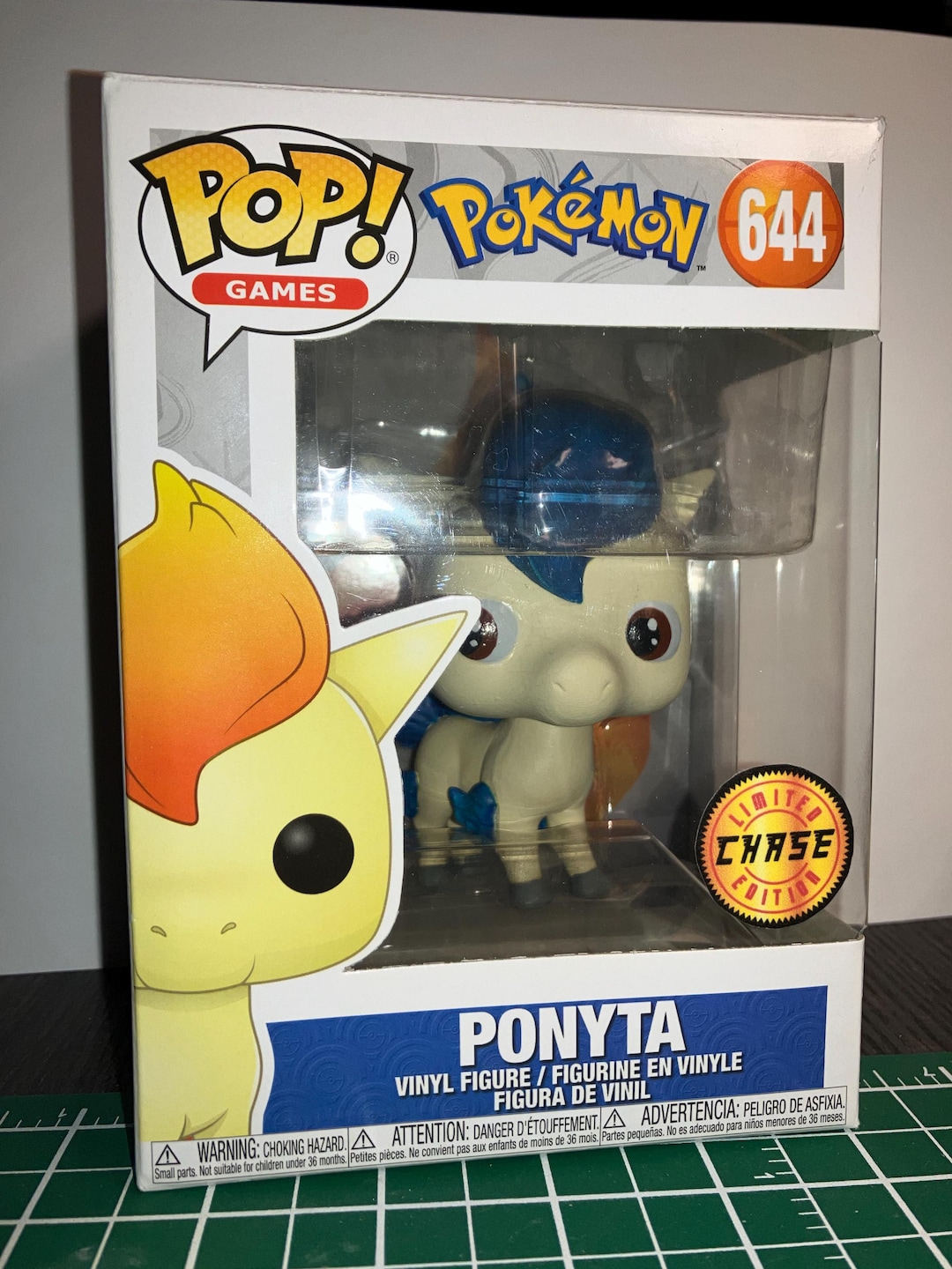 CUSTOM Shiny PONYTA Pokemon Funko POP Action Figure Hand Painted Chase ...