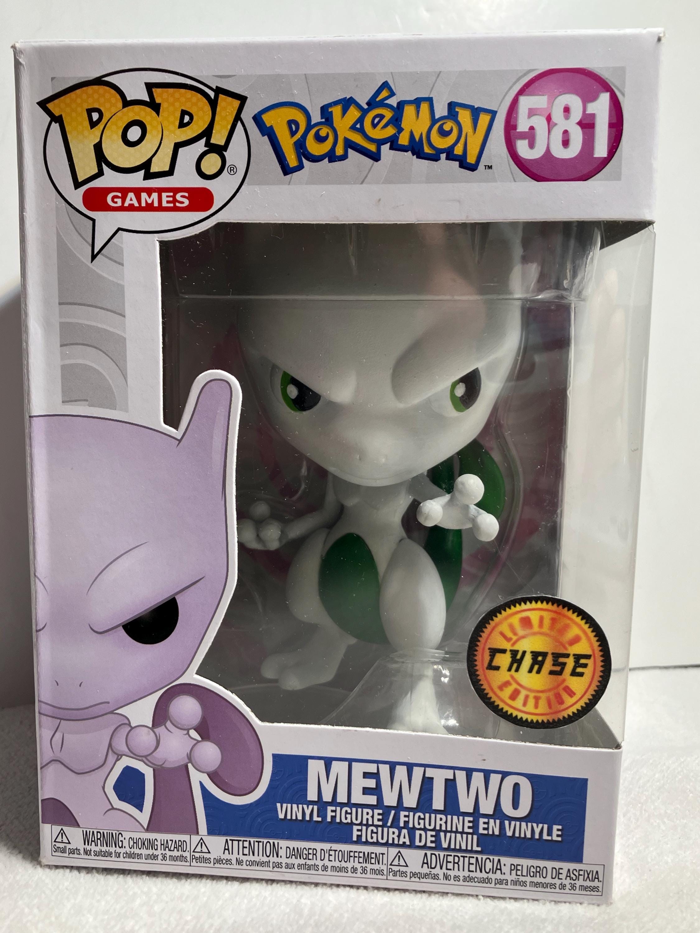 CUSTOM Shiny MEWTWO Pokemon Funko POP Action Figure Fully Hand Painted ...