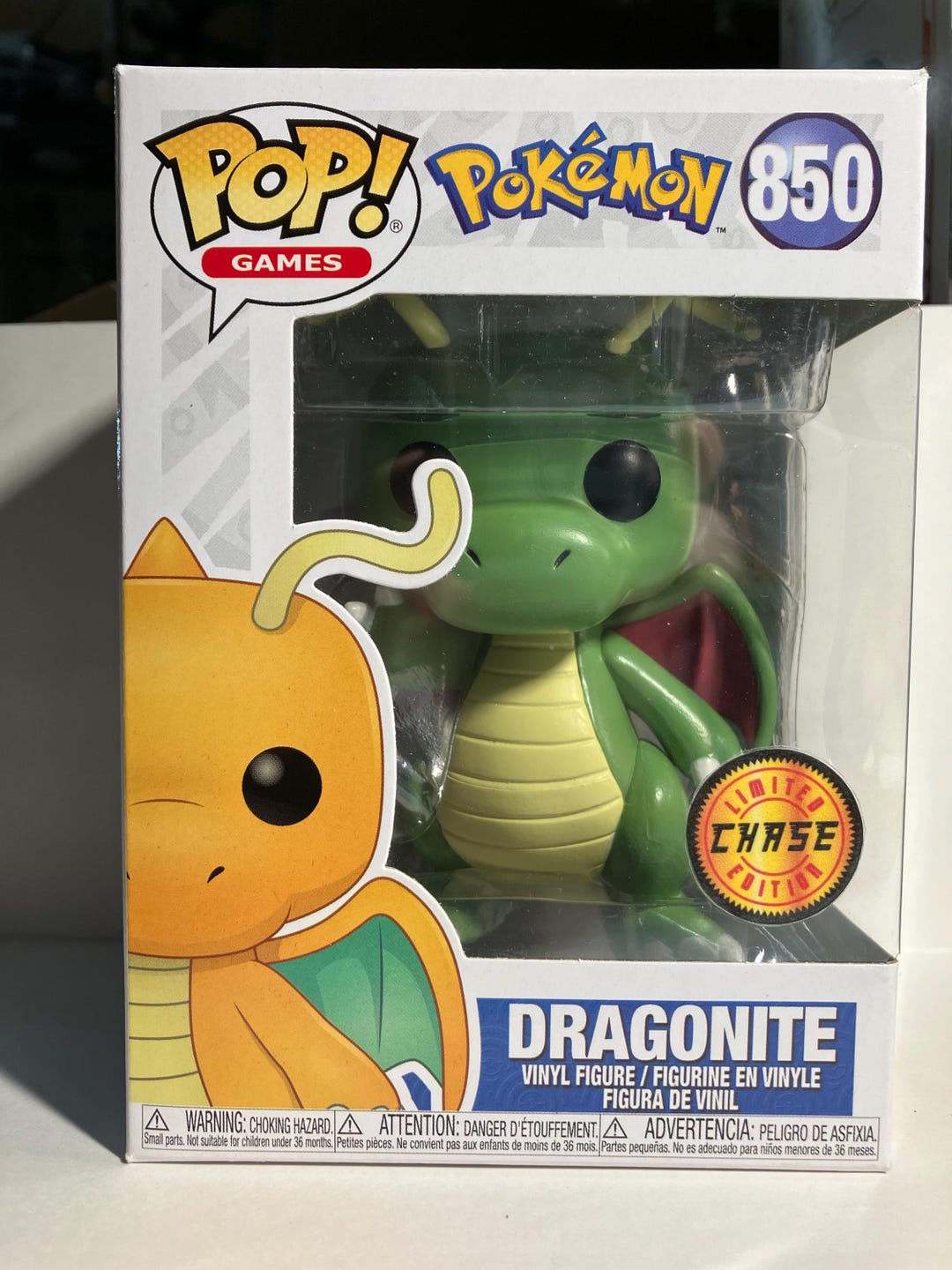 CUSTOM Shiny DRAGONITE Pokémon Funko POP Action Figure Fully Hand ...