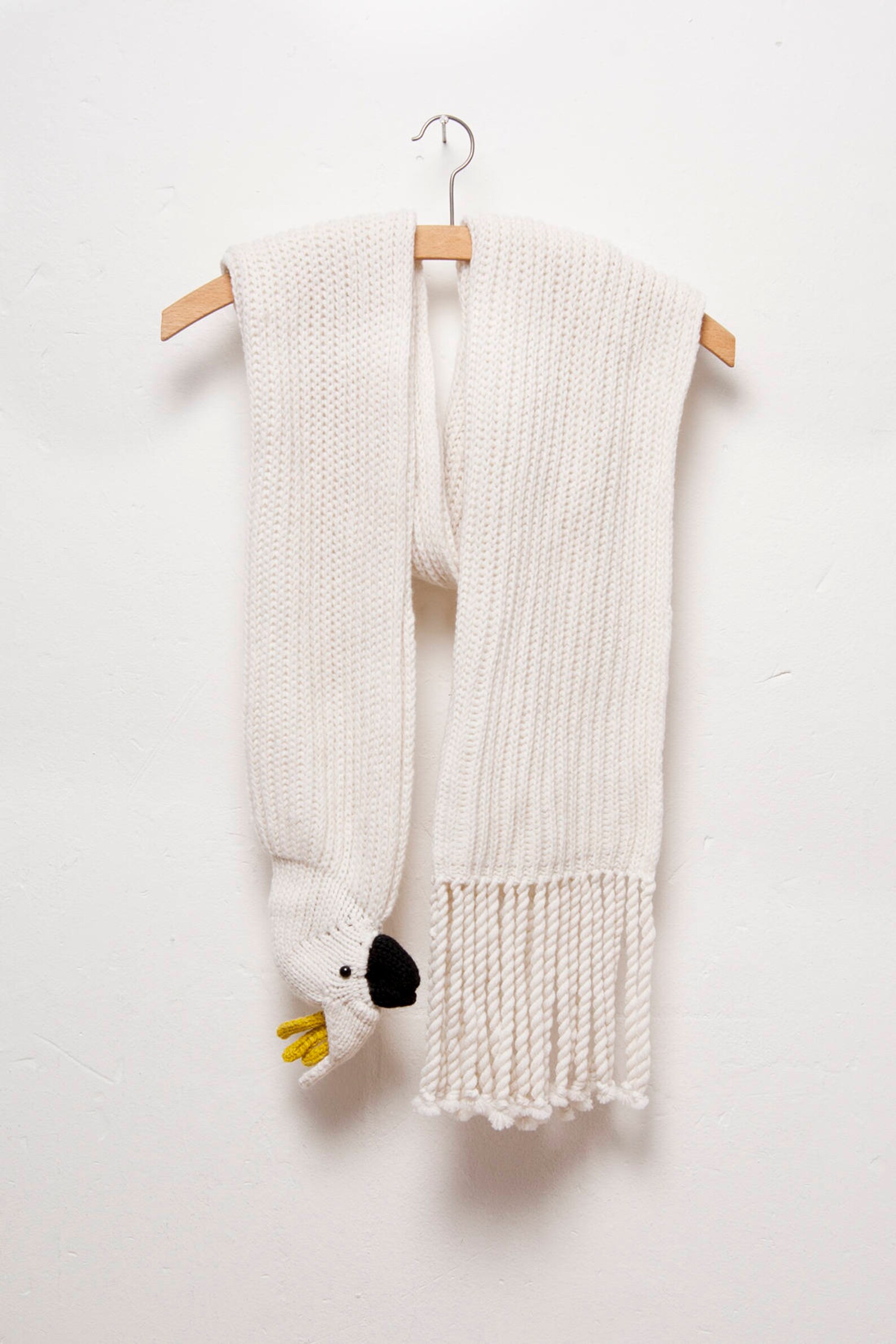 KNITTING PATTERN, Cockatoo Scarf by Nina Fuhrer - Etsy