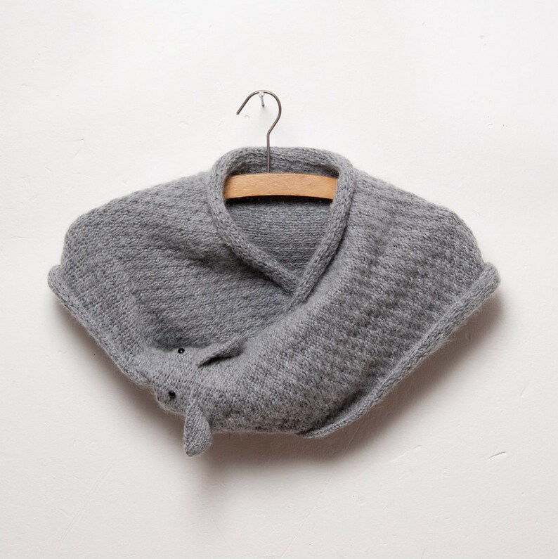 Small Elegant Foxy Stole With Mohair - Etsy