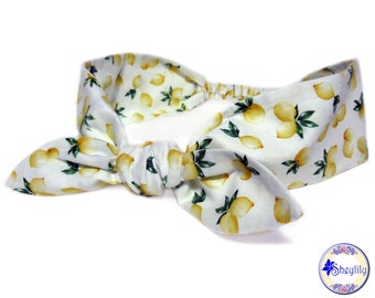 Lemon Head Band - Etsy